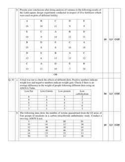 BCS301 3rd Sem Maths Model Paper II | PDF