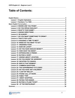 A1 Level English Book PDF Guide | PDF | Noun | Grammatical Tense