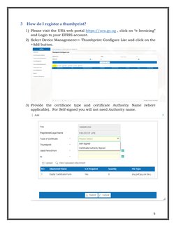 EFRIS Device and Thumbprint Registration Guide | PDF | Public Key ...