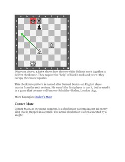 36 Checkmate Patterns That All Chess Players Should Know | PDF ...