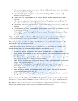 Pathfinder Induction Ceremony Guide | PDF | Seventh Day Adventist ...