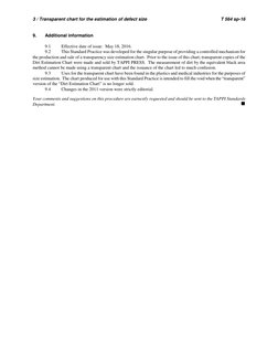 TAPPI T 564 - Transparent Chart For The Estimation of Defect Size | PDF ...
