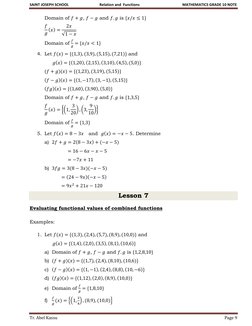 Grade 10 Maths: Relations & Functions | PDF | Function (Mathematics ...