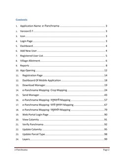 e-Panchnama User Manual for Maharashtra | PDF | Mobile App ...