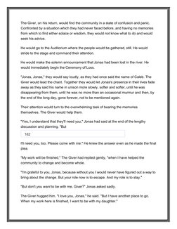 Chapter 20: Jonas's Dilemma | PDF | The Giver