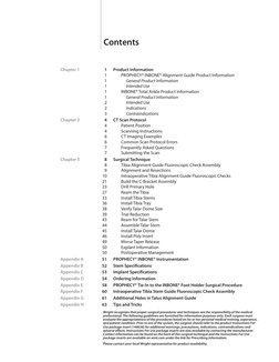 PROPHECY INBONE Surgical Technique | PDF | Ct Scan | Medical Imaging