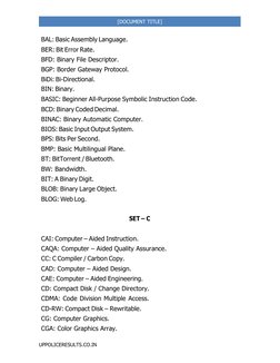 A-Z Computer Full Forms List | PDF | Computer Network | Internet