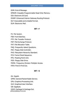 A-Z Computer Full Forms List | PDF | Computer Network | Internet