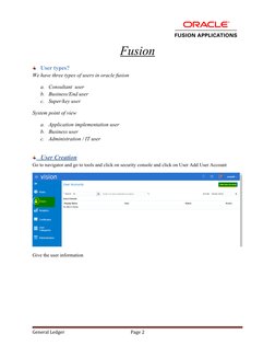 Oracle Fusion General Ledger Guide | PDF | Icon (Computing) | Exchange Rate