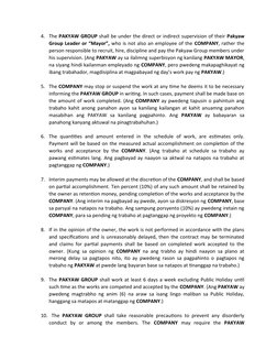 PAKYAW Labor Contract Agreement | PDF | Employment | Justice