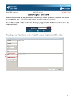 Cerner Training Manual for Inpatient RNs | PDF | Login | Patient