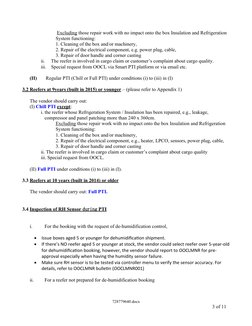 Reefer PTI Inspection Guide 2024 | PDF | Menu (Computing ...