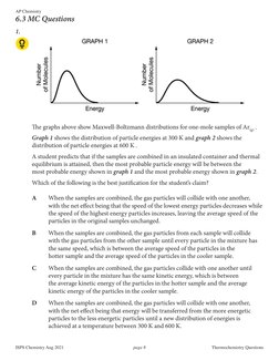 AP Chemistry Unit 6: Thermochemistry Review | PDF | Heat | Properties ...