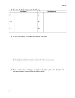 SNC1W Final Exam Review Guide | PDF | Chemistry | Series And Parallel ...