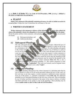 Practical File for Drafting Pleadings | PDF | Pleading | Lawsuit