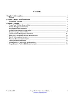 Avaya Aura Documentation Catalog 10 2 X Dec2023 | PDF | Session Initiation Protocol | Computing
