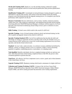 CFETP for Munitions Systems AFSC 2W0X1 | PDF | Ammunition | Science