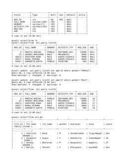 MySQL 8.0 Command Line Client Guide | PDF | Table (Database) | Databases