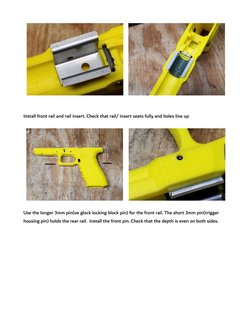 PY2A Glock Frame Assembly Guide | PDF | Cartridge (Firearms ...
