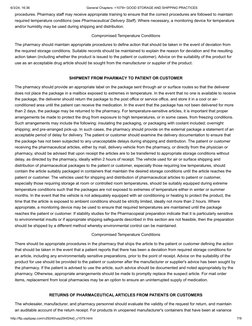 USP Guidelines for Drug Storage | PDF | Polystyrene | Medical Prescription