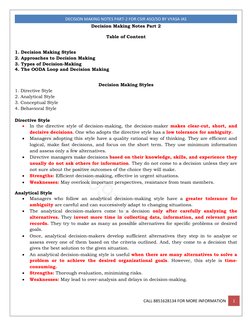 Understanding Decision Making Process | PDF | Decision Making ...