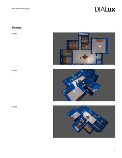 Dialux Illumination Project Report | PDF | Lighting | Components
