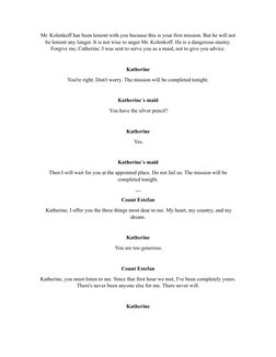 Masquerade Dangerously Yours Script | PDF