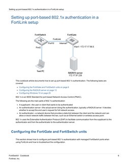 FortiSwitch Configuration Guide | PDF | Radius | Network Protocols