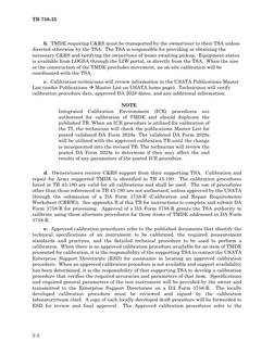 TMDE Calibration and Repair Support Guide | PDF | Calibration | Metrology