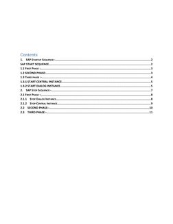 SAP Startup and Shutdown Sequence Guide | PDF | Information Technology ...