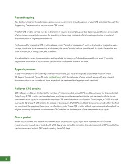 ISC2 Certification Maintenance Handbook 2025 | PDF | Certification