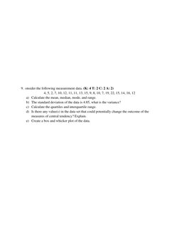 MDM4U Final Exam Review Guide | PDF | Standard Deviation | Mean