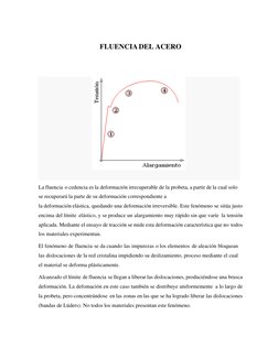 Límite de Fluencia del Acero | PDF | Deformación (ingeniería) | Materiales