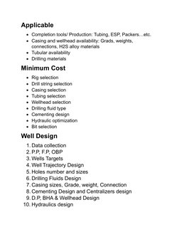 Landmark Halliburton Well Design Software | PDF | Casing (Borehole ...