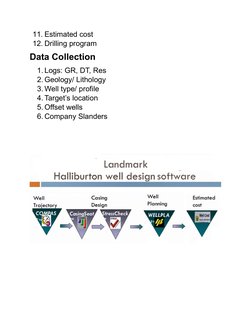 Landmark Halliburton Well Design Software | PDF | Casing (Borehole ...