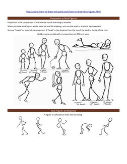 Creative Stick Figure Drawing Guide | PDF | Figure Drawing