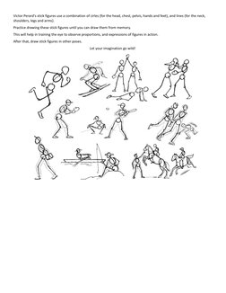 Creative Stick Figure Drawing Guide | PDF | Figure Drawing