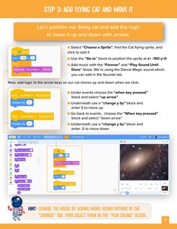 Flying Space Cat Game Tutorial | PDF | Scratch (Programming Language ...