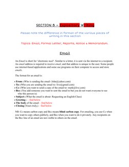 CSEC English A Paper 2 Overview | PDF | Plot (Narrative) | Memorandum
