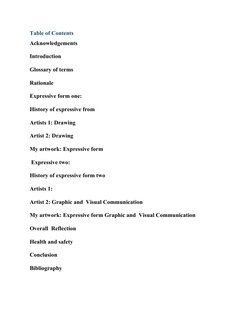 CSEC Visual Arts Reflective Journal | PDF | Drawing | Composition ...