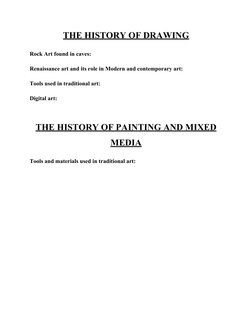 CSEC Visual Arts Reflective Journal | PDF | Drawing | Composition ...