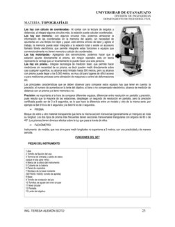 Partes y Usos del Tránsito Topográfico | PDF