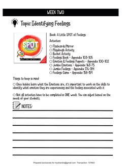A Little SPOT of Feelings Guide | PDF | Emotions | Anger