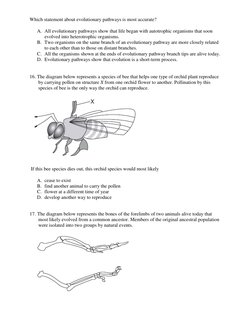 Evolution Practice Questions and Answers | PDF | Evolution | Species