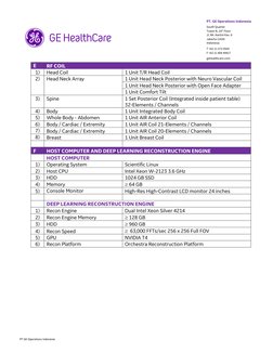 Product Specifications Signa Hero (Mri 3.0tesla) Premium Edition ...