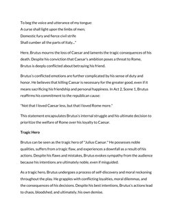 Brutus: A Tragic Hero in Caesar | PDF | Julius Caesar | Roman Republic