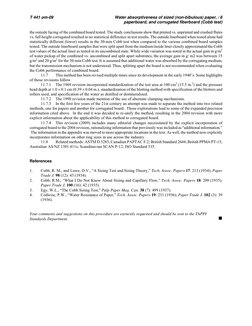 TAPPI T 441 - Water Absorptiveness (Cobb Test) | PDF | Materials