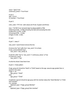 Week 2 GrPA Solutions in Python | PDF | Linguistics | Computer Programming