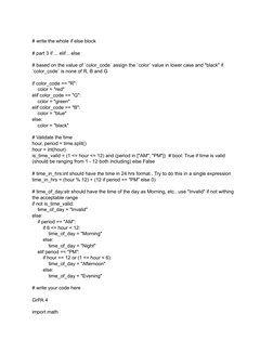Week 2 GrPA Solutions in Python | PDF | Linguistics | Computer Programming