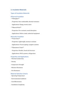 CINI Insulation Handbook Overview | PDF | Thermal Insulation | Personal ...